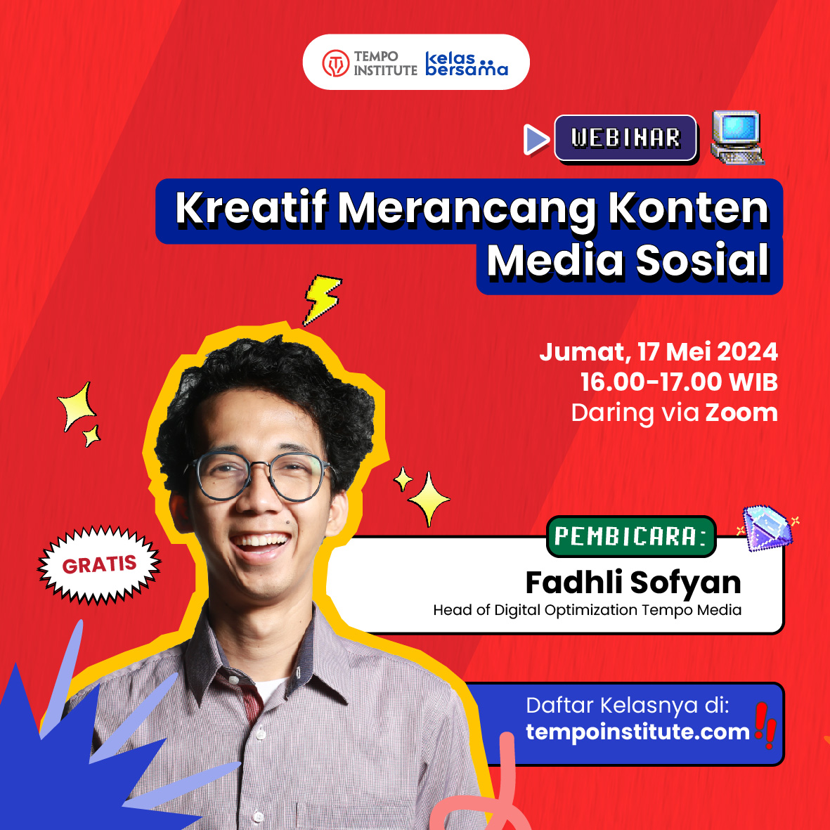 Workshop Kreatif Merancang Konten Media Sosial